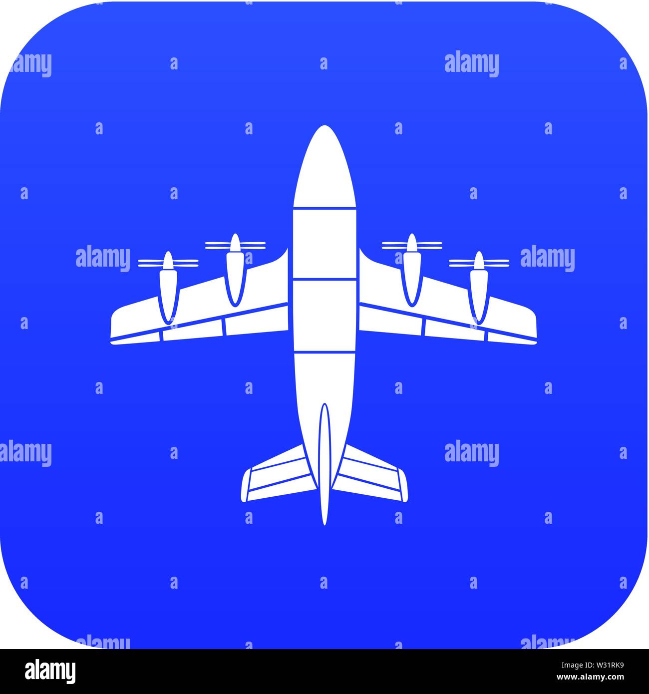 Aviation icon, simple style Stock Vector Image & Art - Alamy