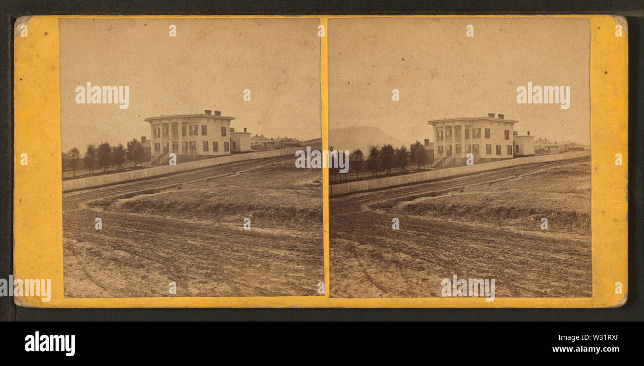 Residence of Mayor Rathburn, Chattanooga, from Robert N Dennis ...