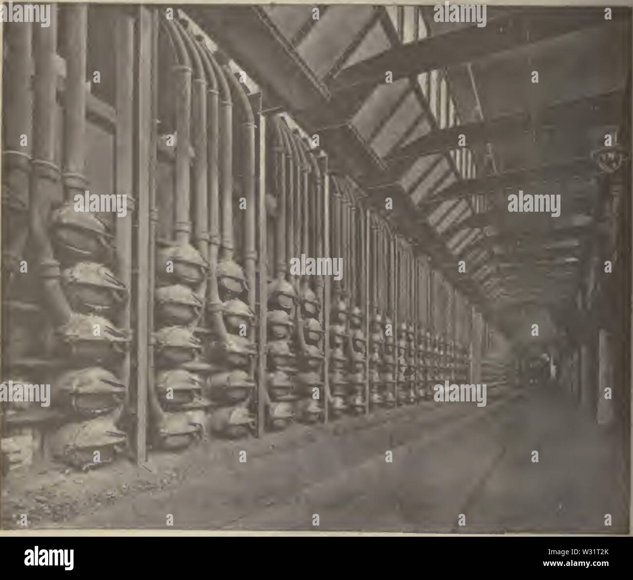 Retort House, circa 1912 Stock Photo - Alamy