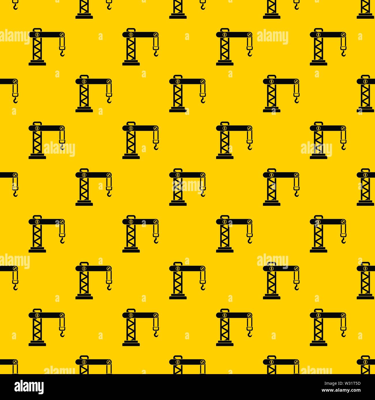 Crane pattern vector Stock Vector Image & Art - Alamy