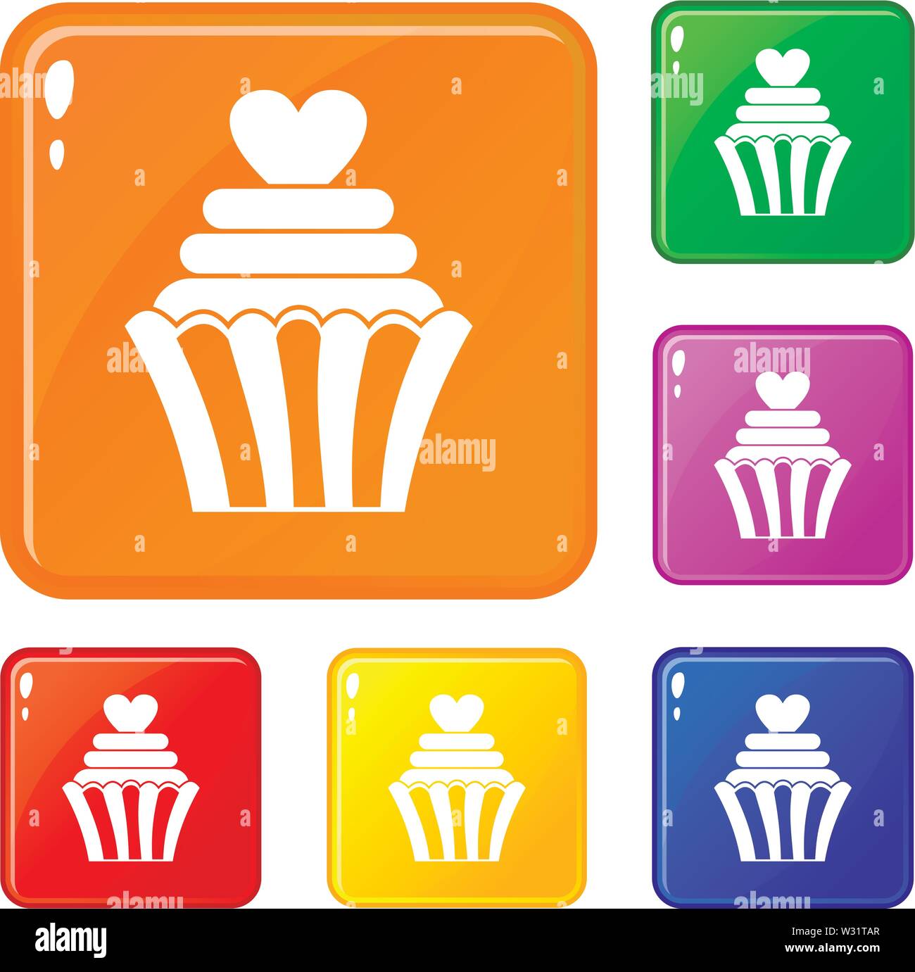 Luxury chocolate muffin Stock Vector Images - Alamy