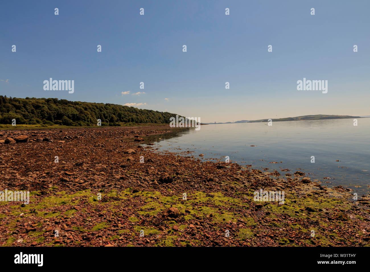 Largs to Weemyss Bay Coastline Stock Photo - Alamy