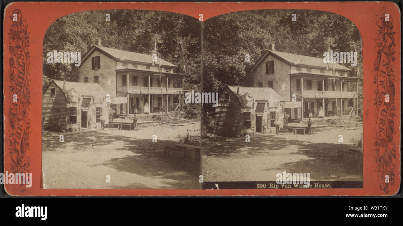 Rip Van Winkle House, by J Loeffler 3 Stock Photo - Alamy