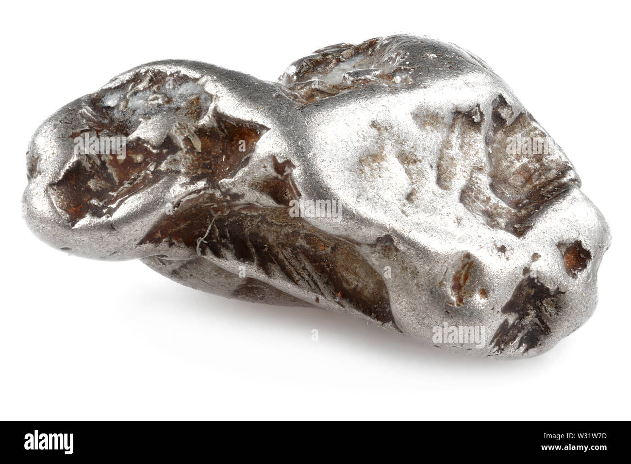 native 0.6 gram platinum nugget from the Fox Gulch, Goodnews Bay ...