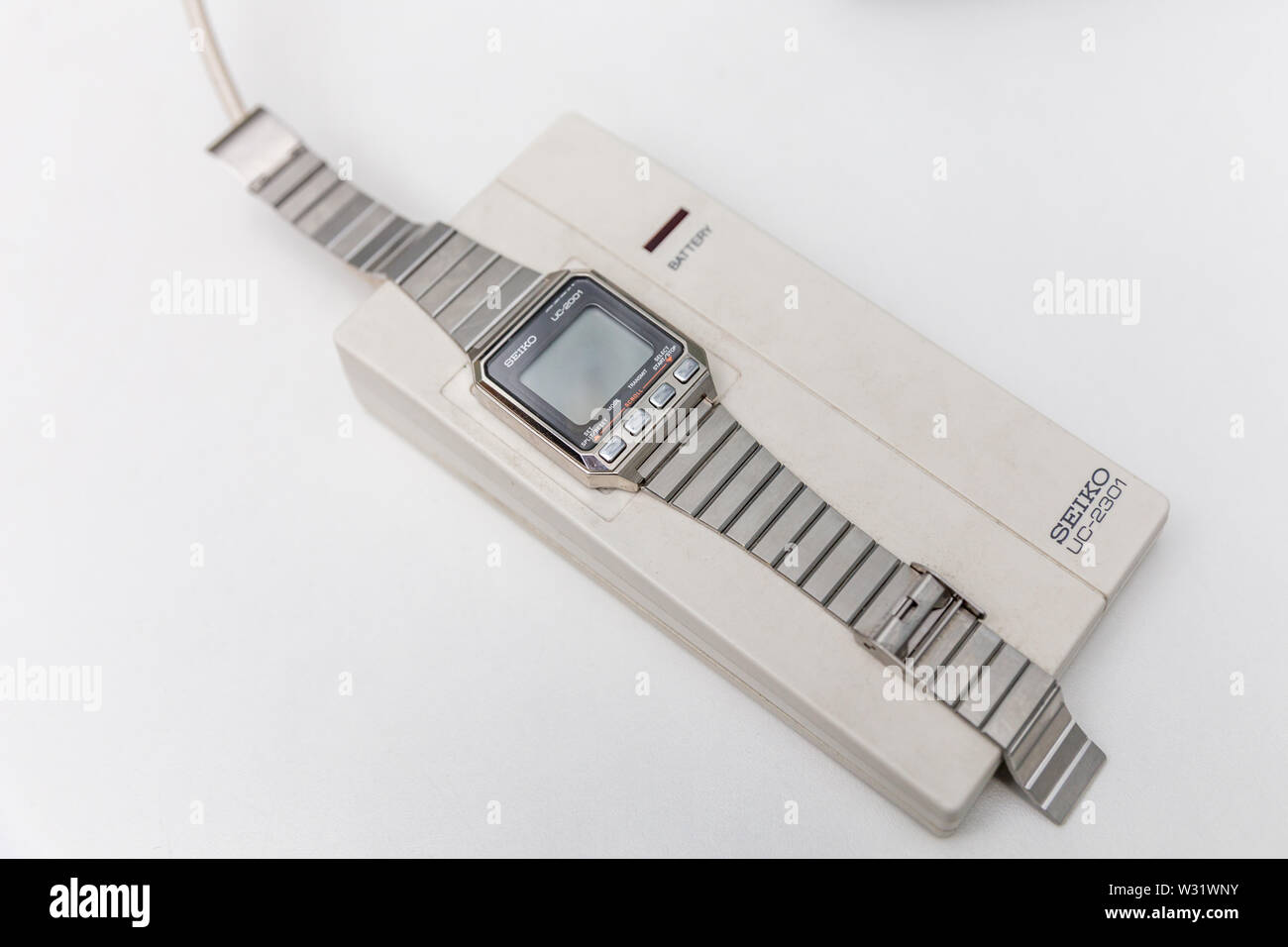 MOSCOW, RUSSIA - JUNE 11, 2018: Seiko Wrist wath Information System UC ...