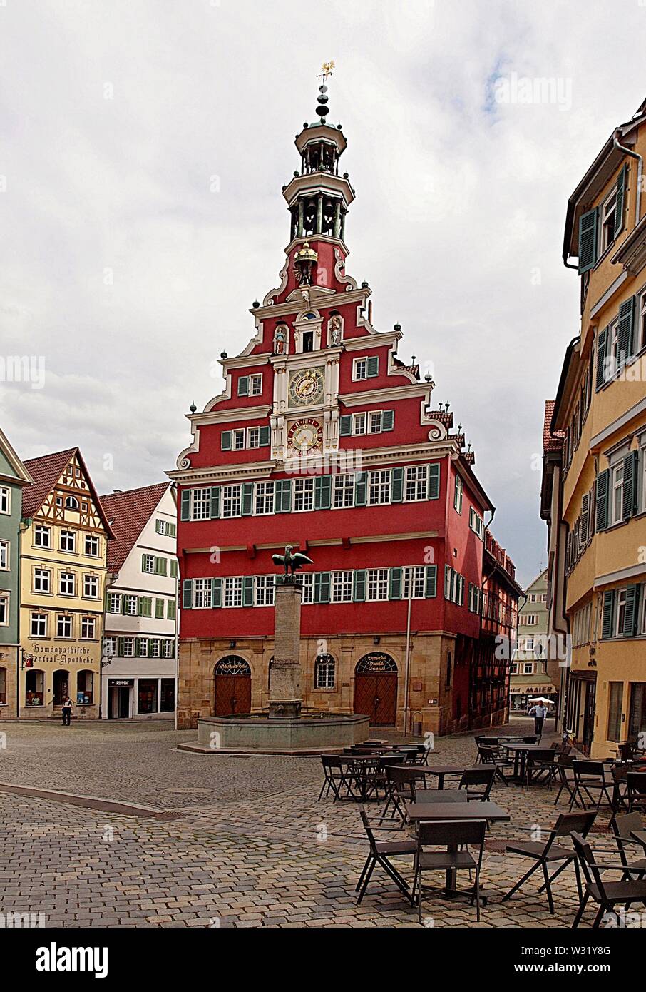 Beautiful historic Stuttgart Esslingen in Germany Stock Photo - Alamy