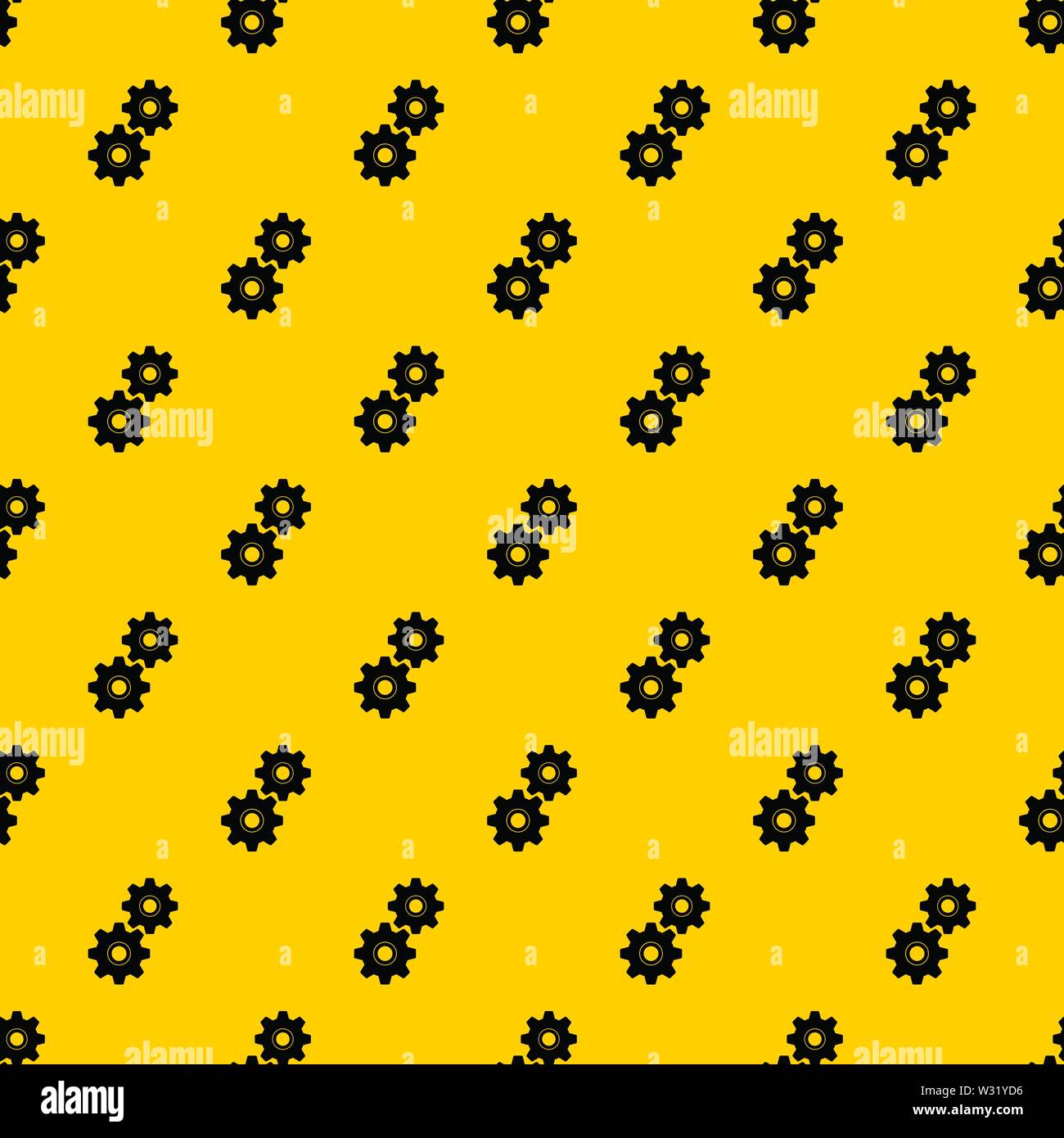 Gear pattern vector Stock Vector Image & Art - Alamy