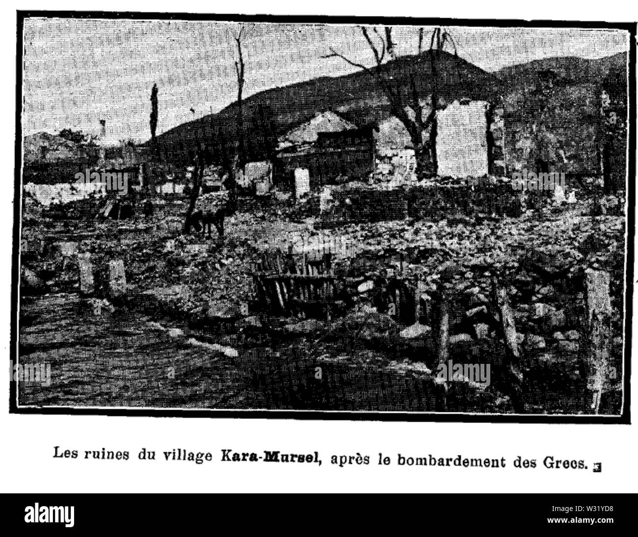 Ruins village Kara-Mursel Stock Photo - Alamy