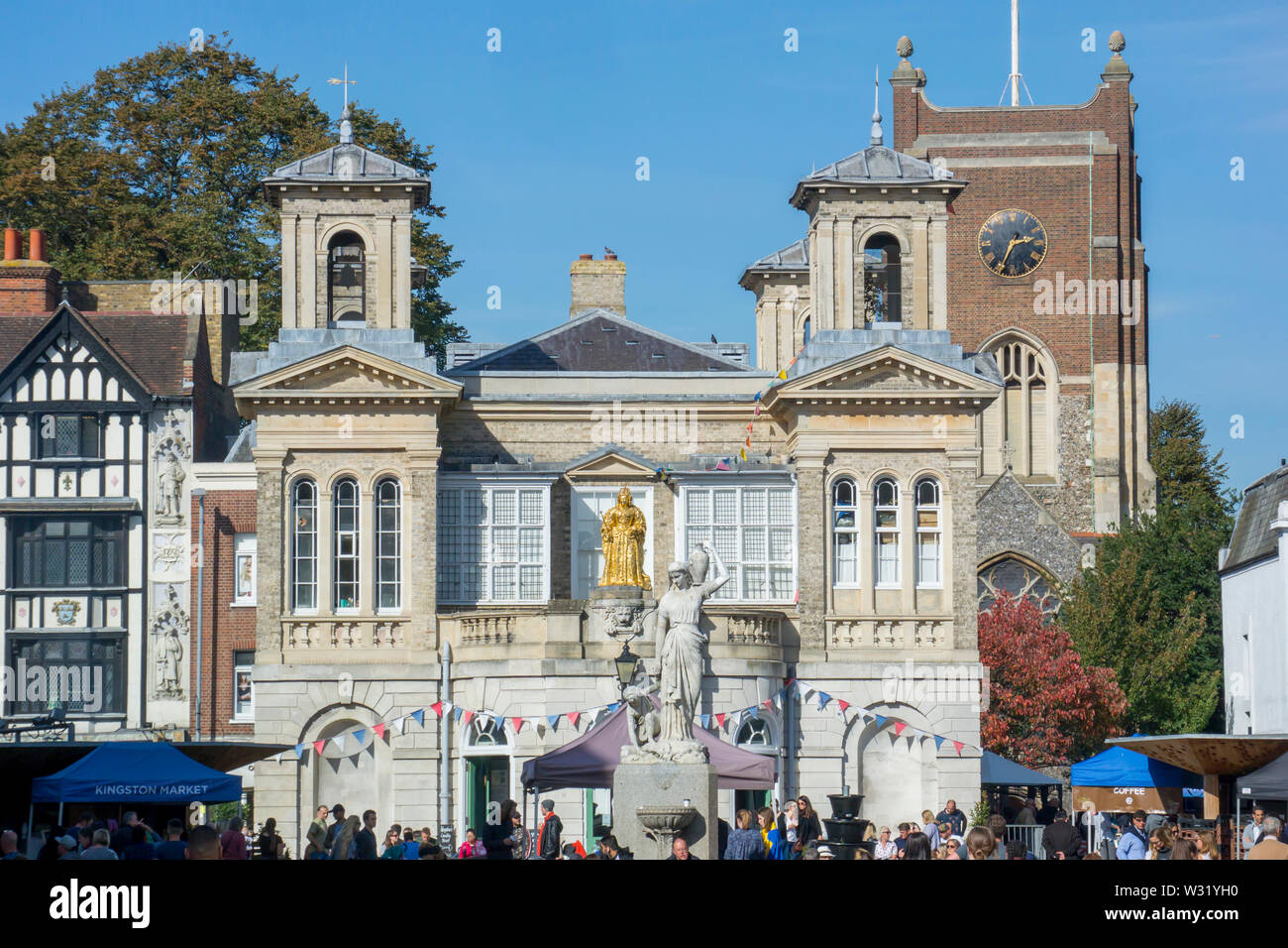 Kingston market hall hi-res stock photography and images - Alamy