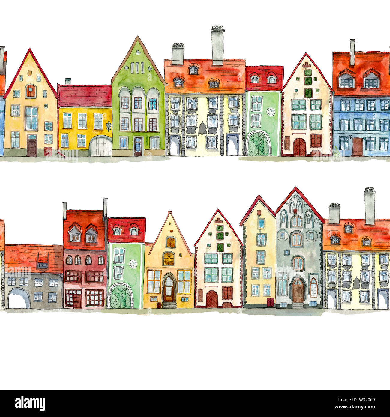 Cartoons in the street Cut Out Stock Images & Pictures - Alamy