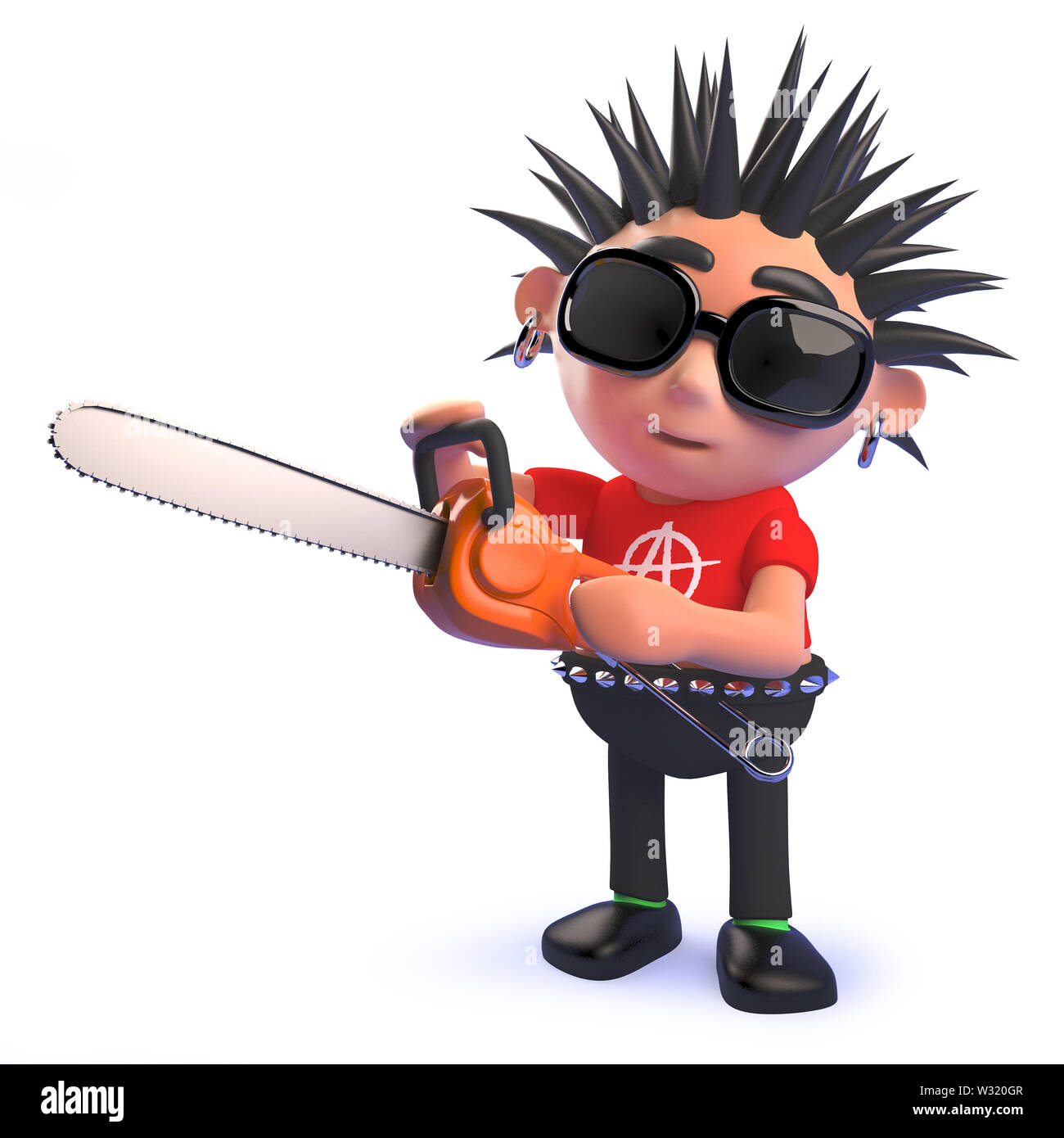 Chainsaw man cartoon hi-res stock photography and images - Alamy