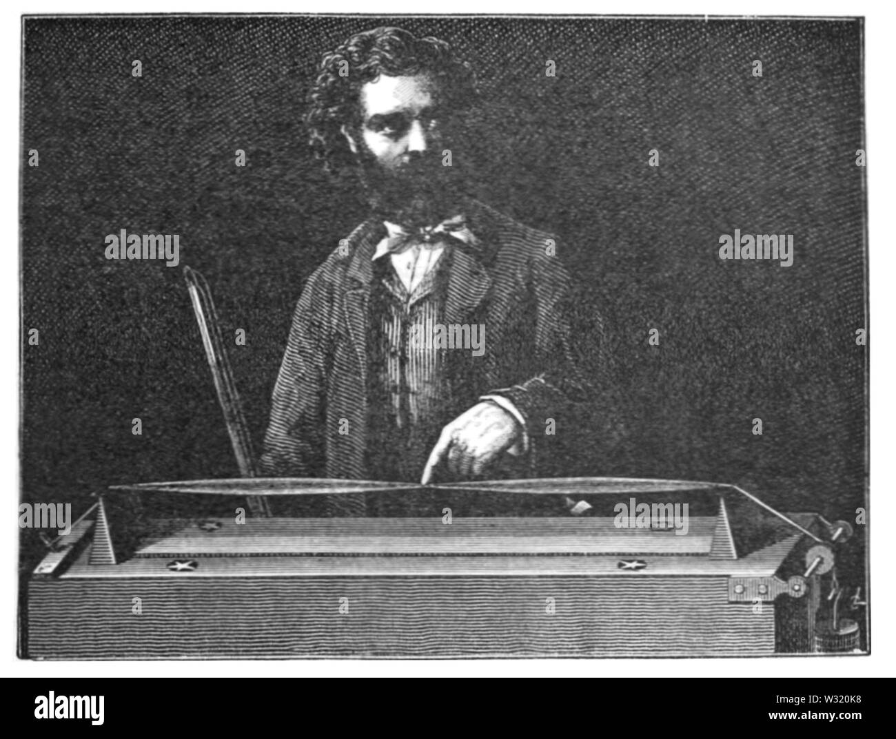 Vibrating string Cut Out Stock Images & Pictures - Alamy