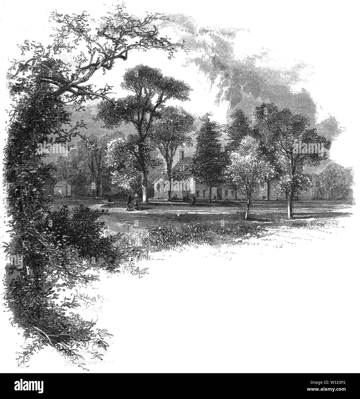 Colonial home, 18th century hi-res stock photography and images - Alamy