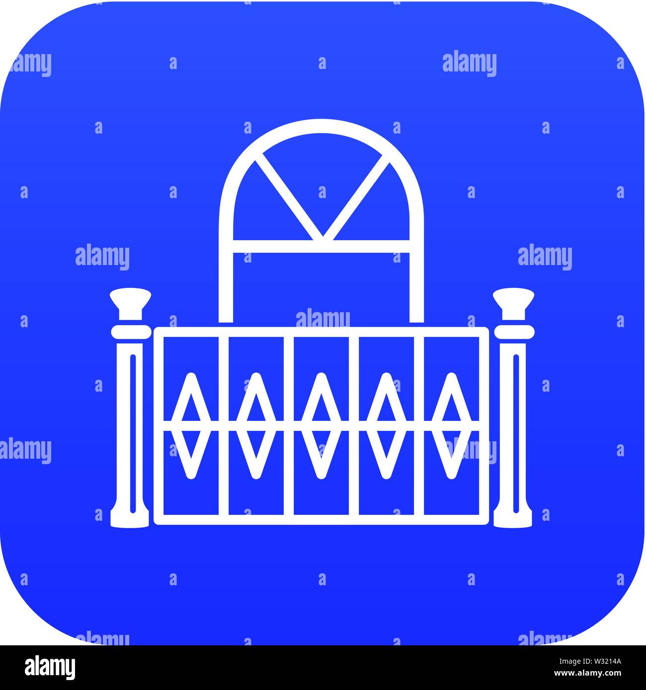Beautiful Balcony Icon Simple Style Stock Vector Image And Art Alamy