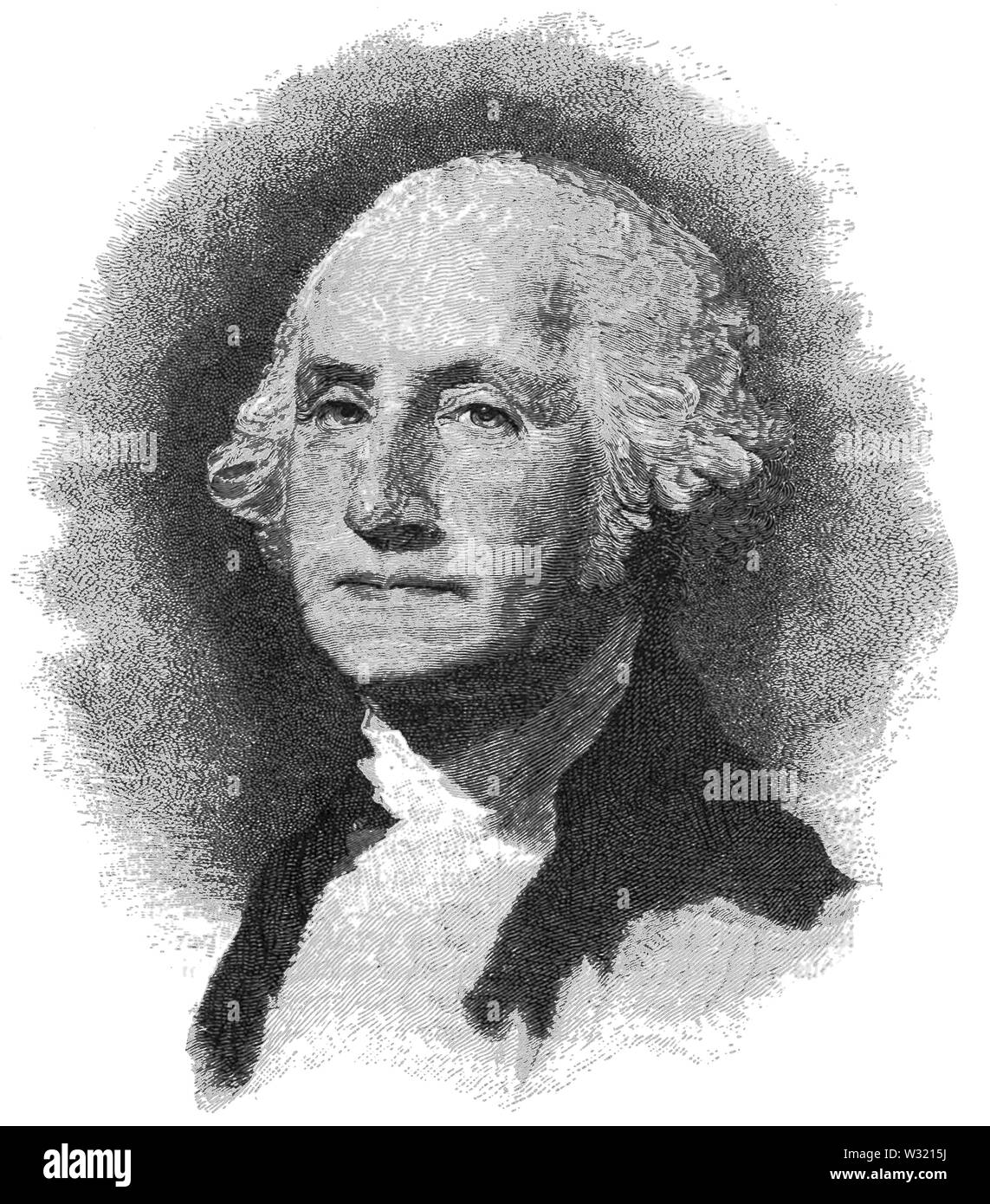 SMO V12 D374 The Stuart portrait of George Washington Stock Photo - Alamy