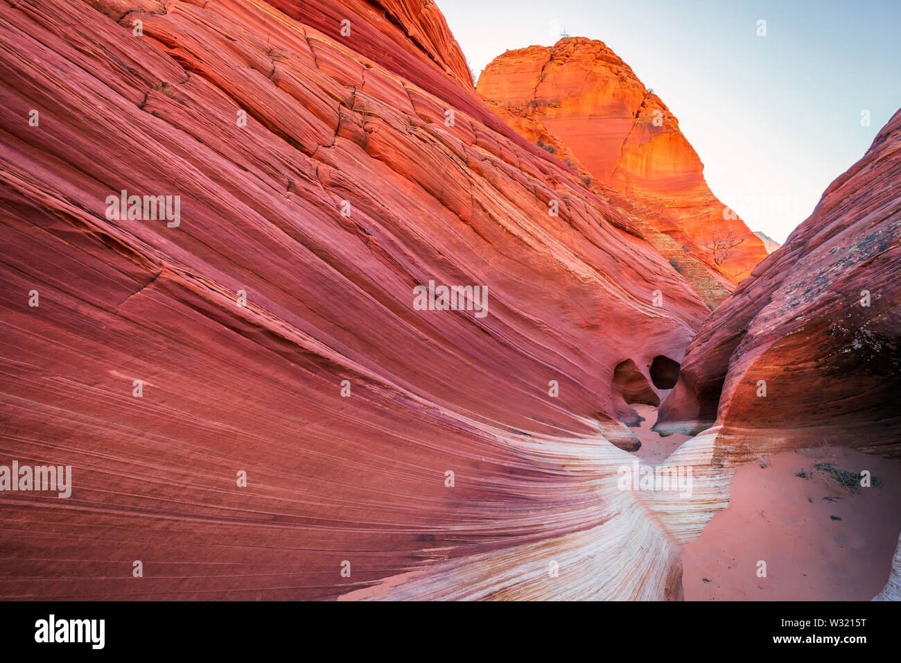 The Wave, Arizona, Canyon Rock Formation. Vermillion Cliffs, Paria ...