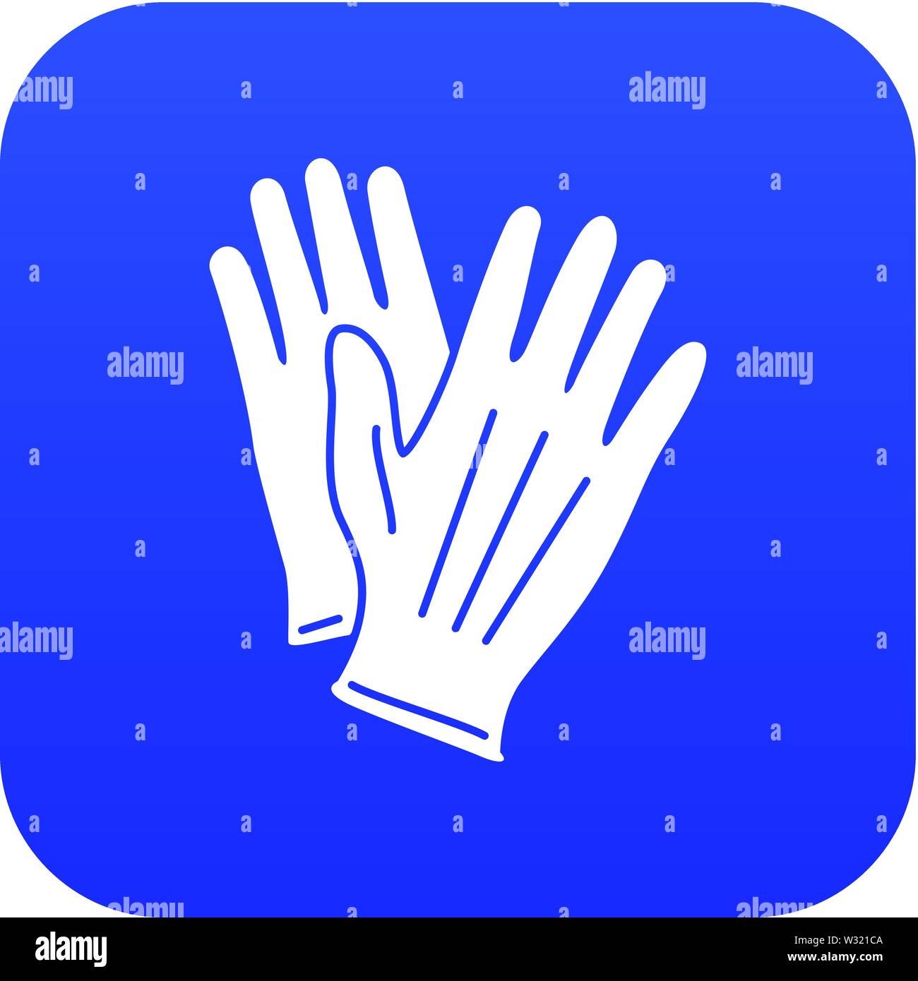 Glove icon, simple style Stock Vector Image & Art - Alamy