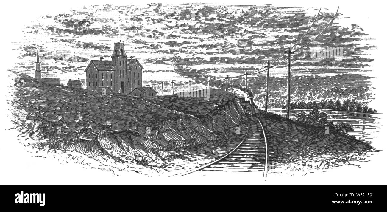 Prominent town Cut Out Stock Images & Pictures - Alamy