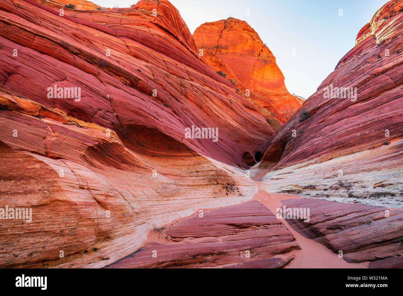 The Wave, Arizona, Canyon Rock Formation. Vermillion Cliffs, Paria ...