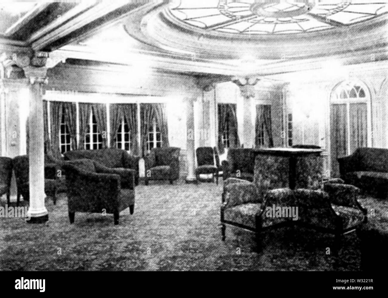 SS Great Northern Observation Room Stock Photo - Alamy