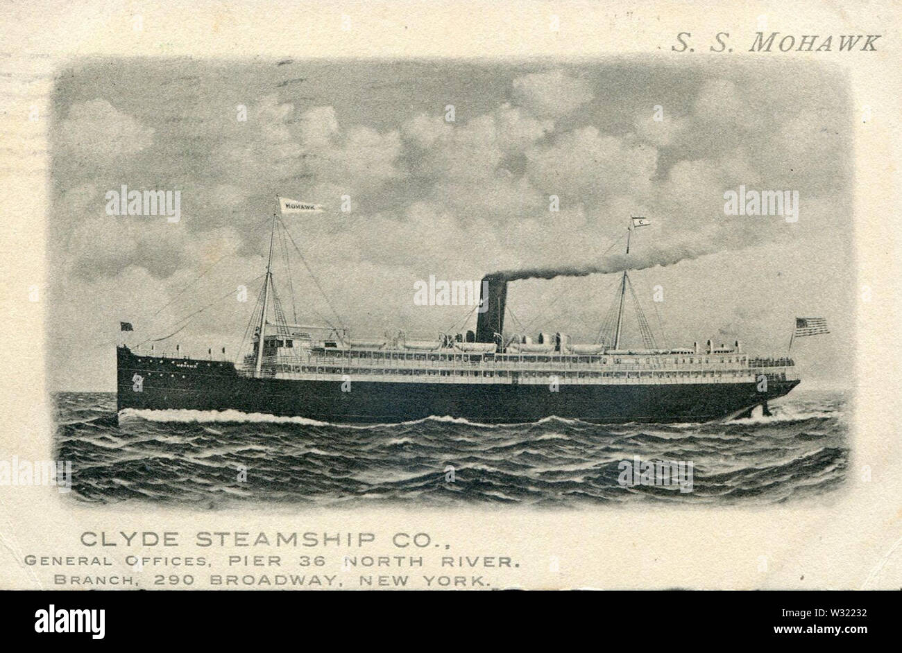 SS Mohawk (1908 Stock Photo - Alamy