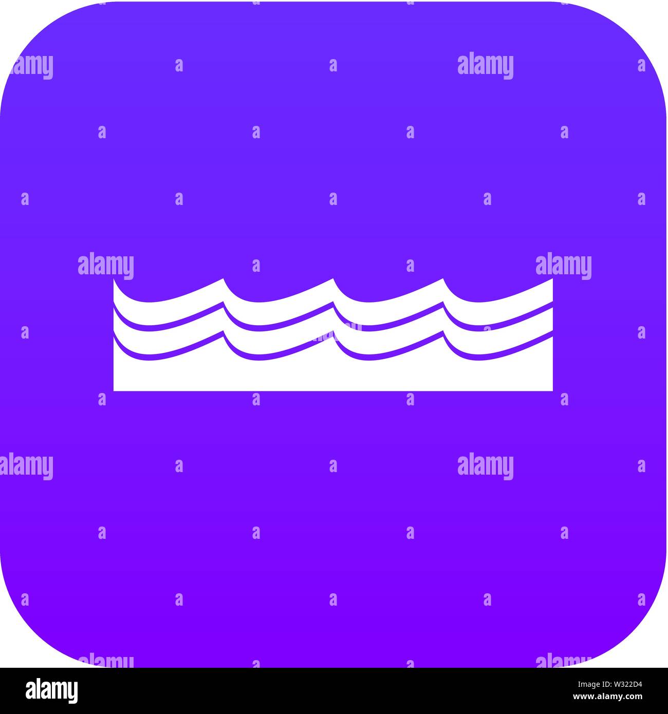Water icon digital purple Stock Vector Image & Art - Alamy