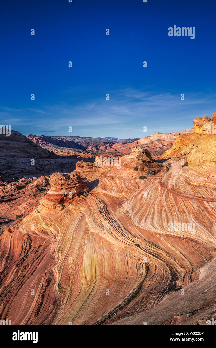 The Wave, Arizona, Canyon Rock Formation. Vermillion Cliffs, Paria ...