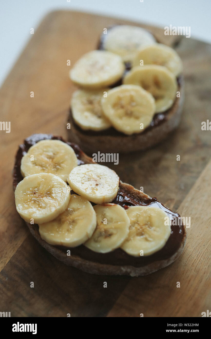 Delicious toast as the morning breakfast Stock Photo - Alamy