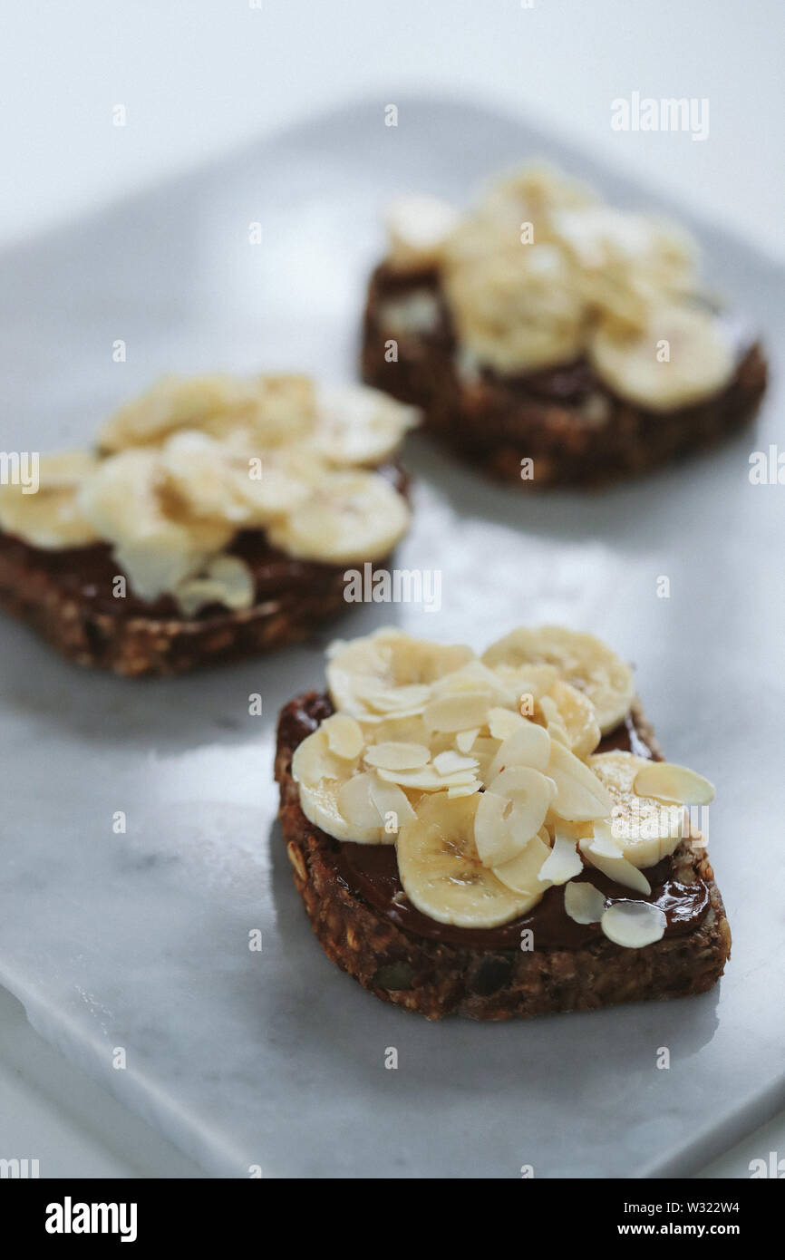 Delicious toast as the morning breakfast Stock Photo - Alamy