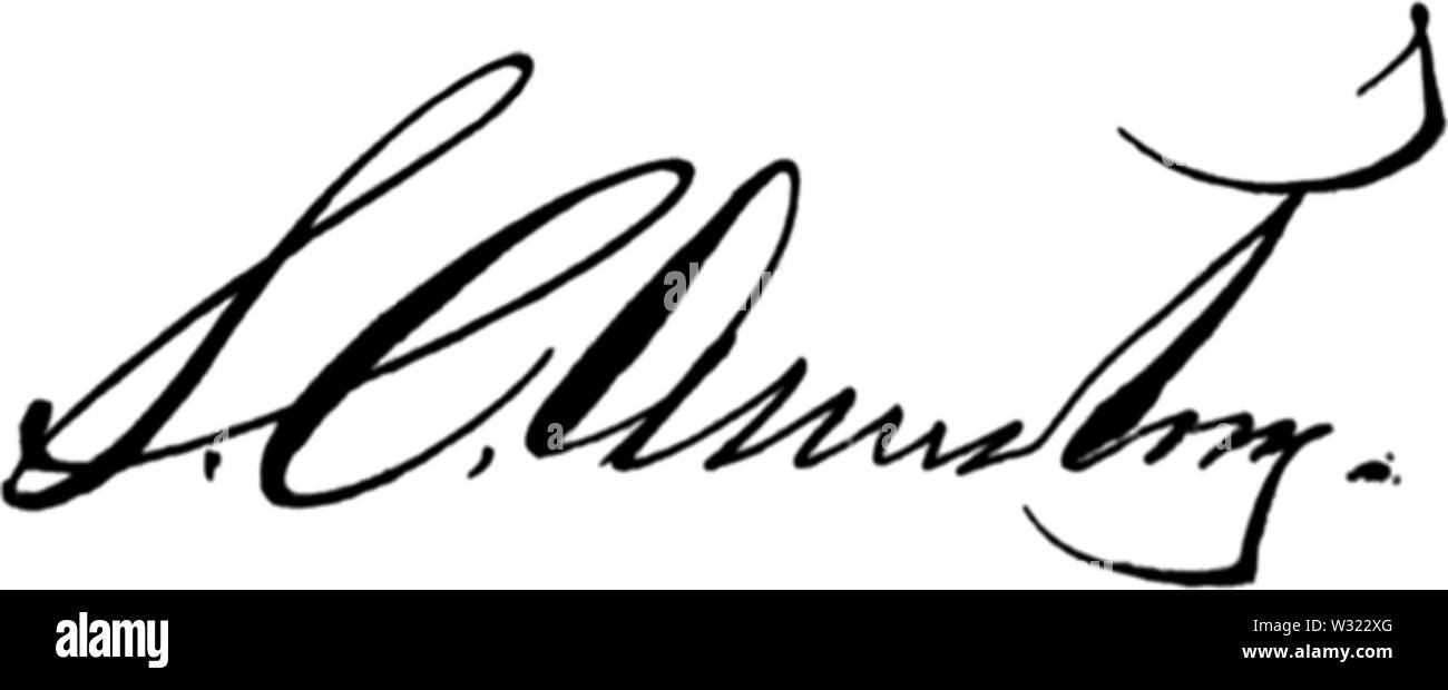 Signature c Cut Out Stock Images & Pictures - Alamy