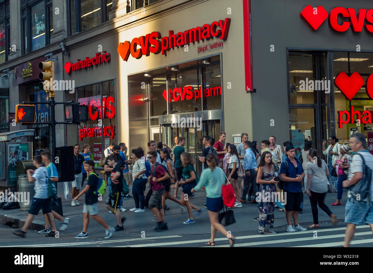 A store in the CVS Health drugstore chain in New York on Tuesday, July 9, 2019. (© Richard B ...