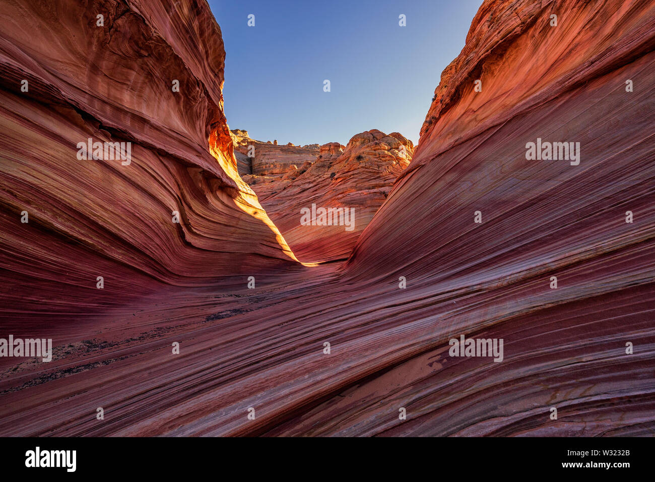 The Wave, Arizona, Canyon Rock Formation. Vermillion Cliffs, Paria ...