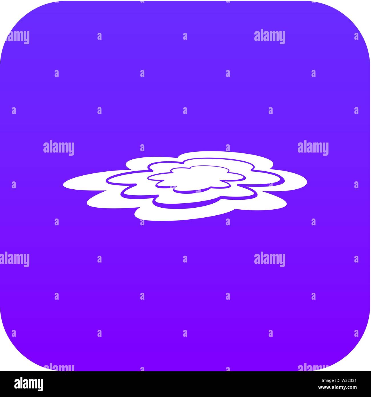 Water puddle icon digital purple Stock Vector Image & Art - Alamy