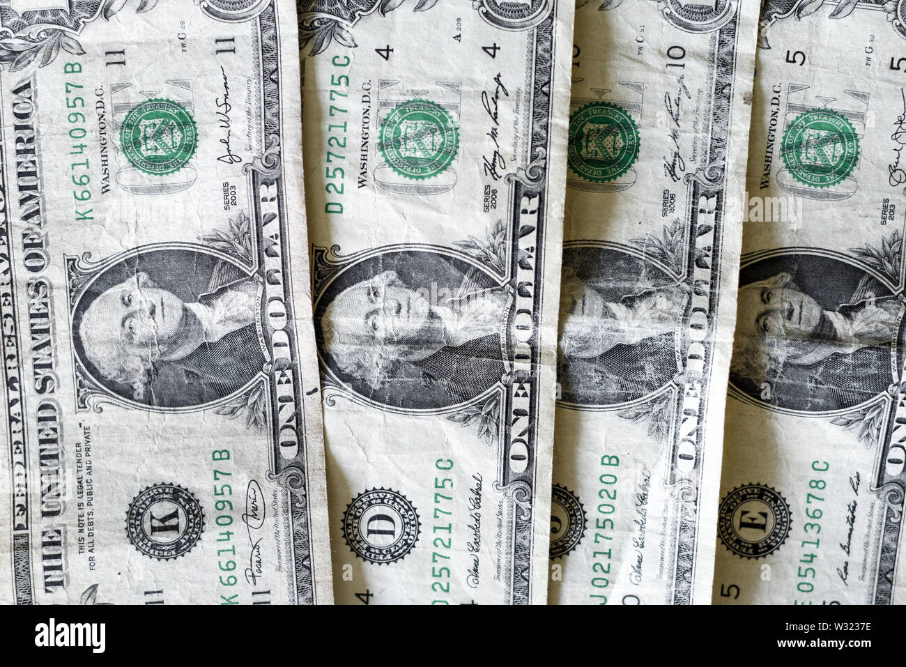 Money in a pile, heap of American currency notes. Dollar bills for cash ...