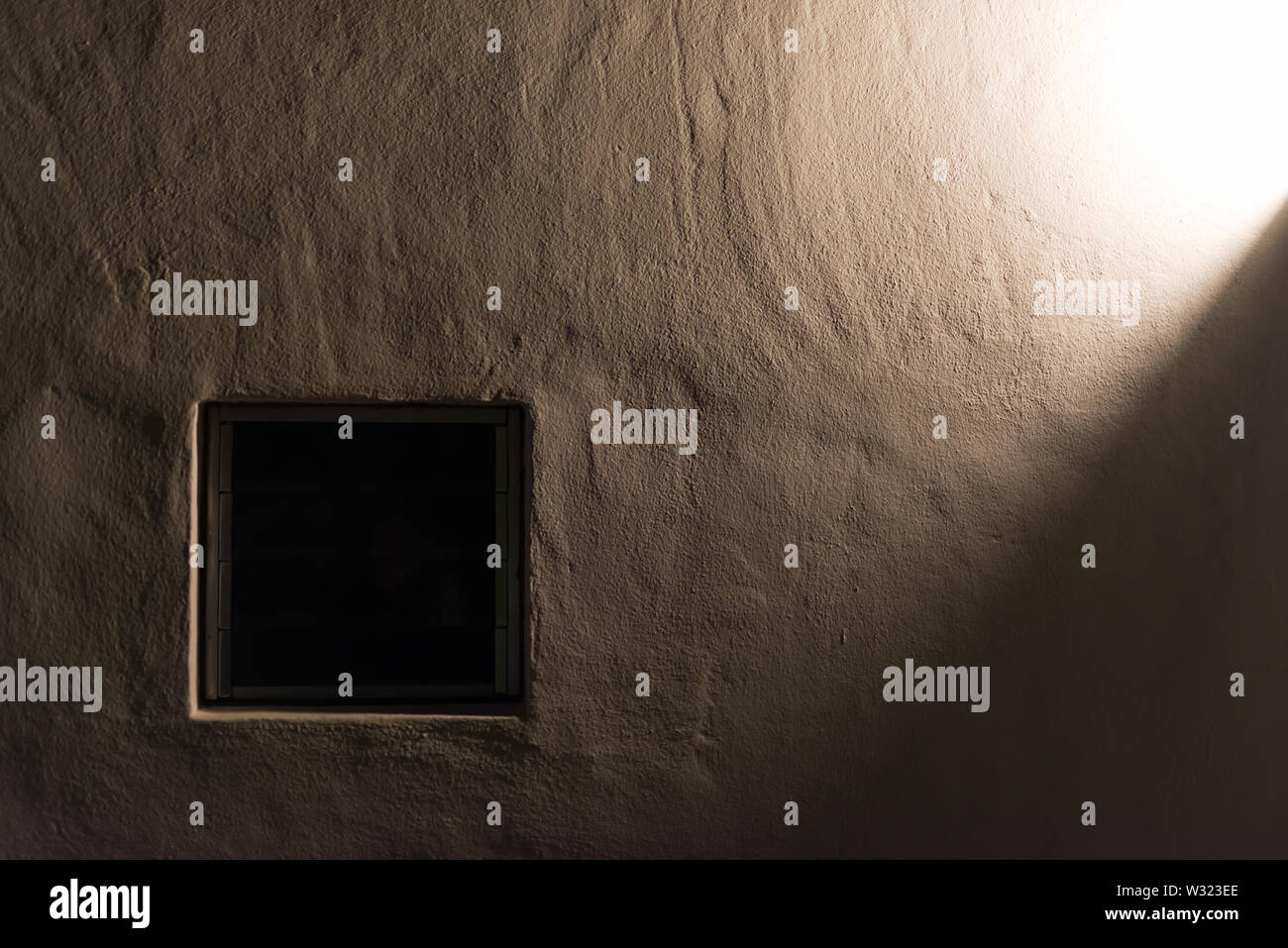 It is at night and in the house the light is off Stock Photo - Alamy