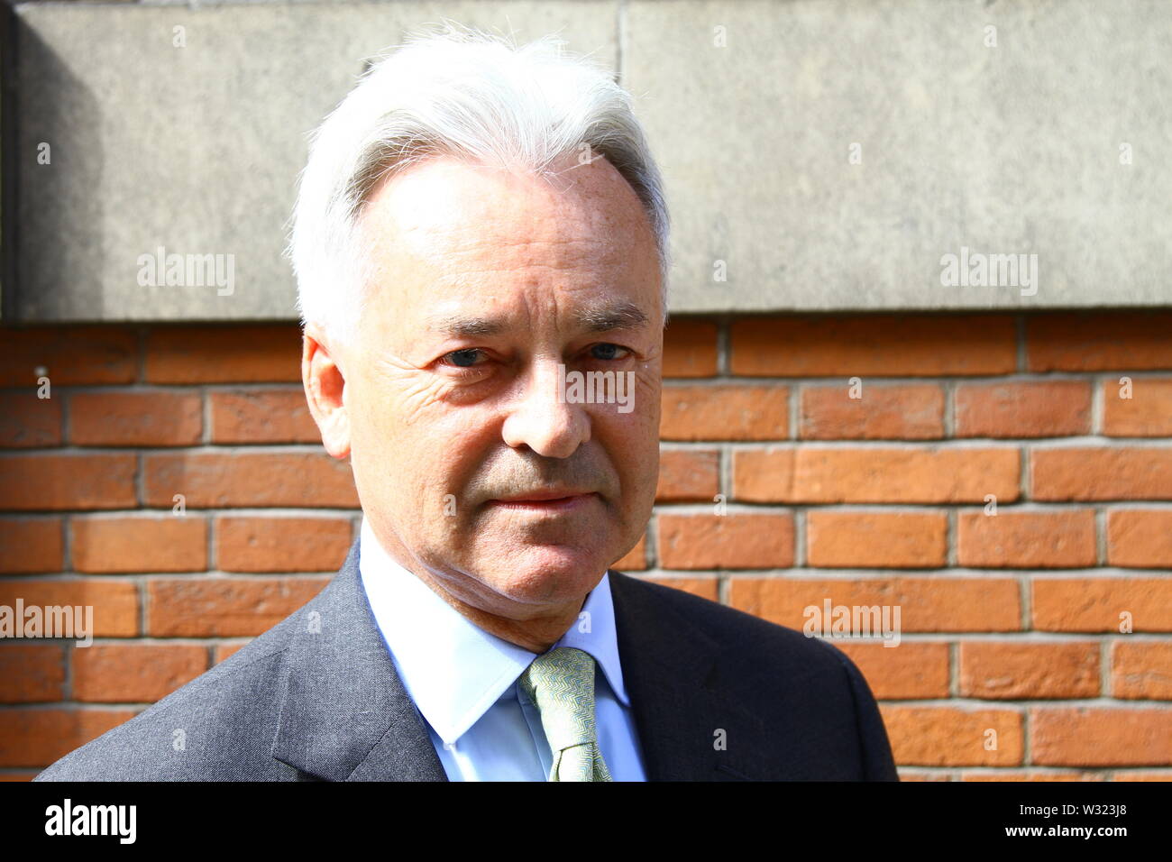 Alan Duncan MP pictured in Westminster, London, UK on 11th July 2019 ...
