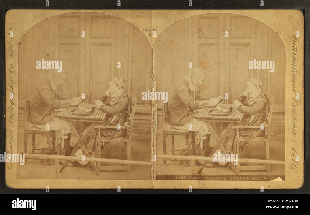 Scanc peasants, Swedish section, MB (Main building), by Centennial ...