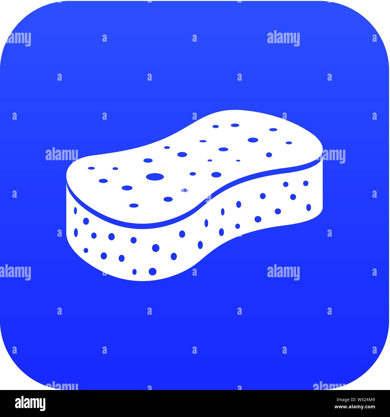 Sponge icon, simple style Stock Vector Image & Art - Alamy