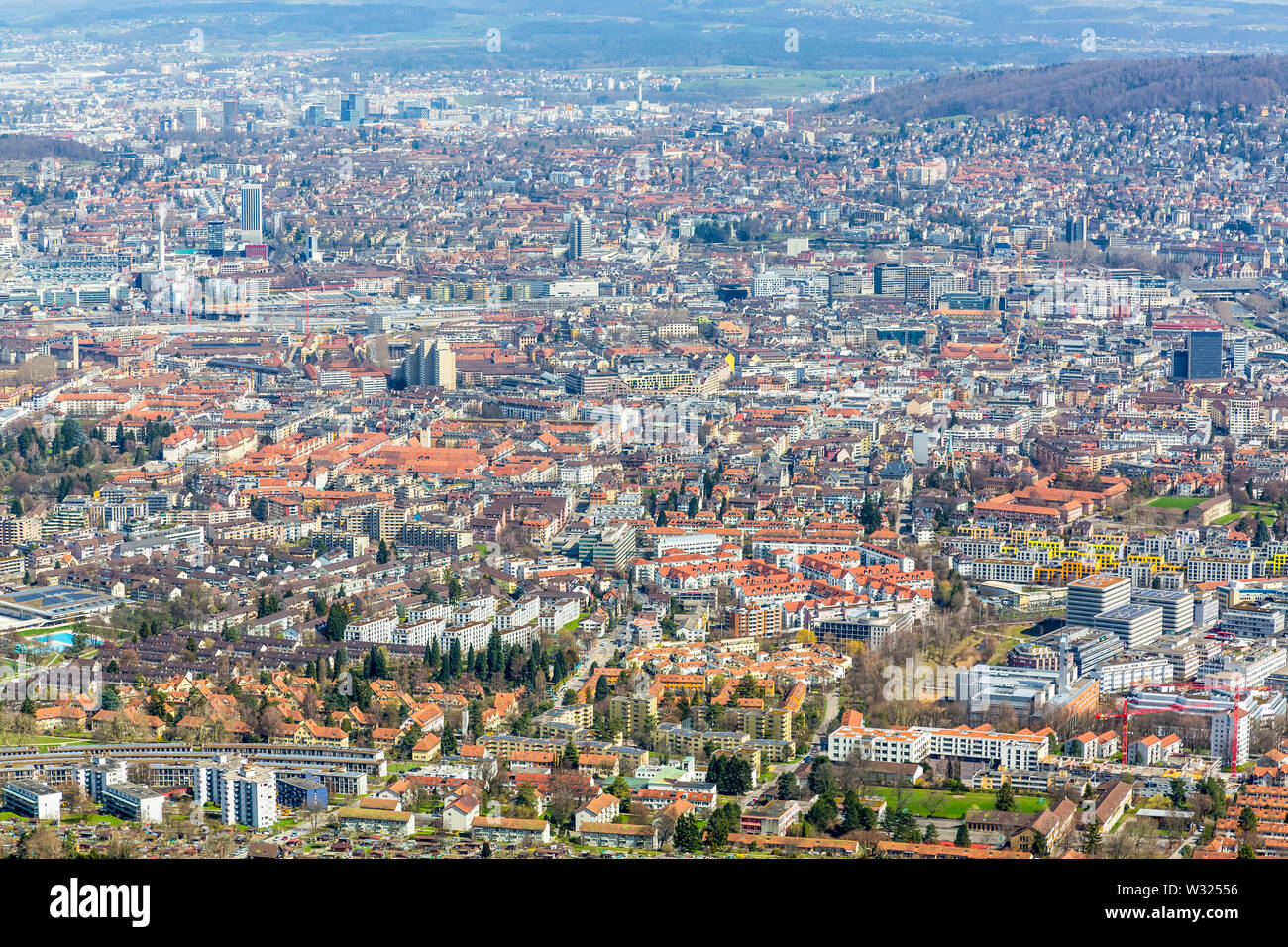 Uetliberg aerial hi-res stock photography and images - Alamy
