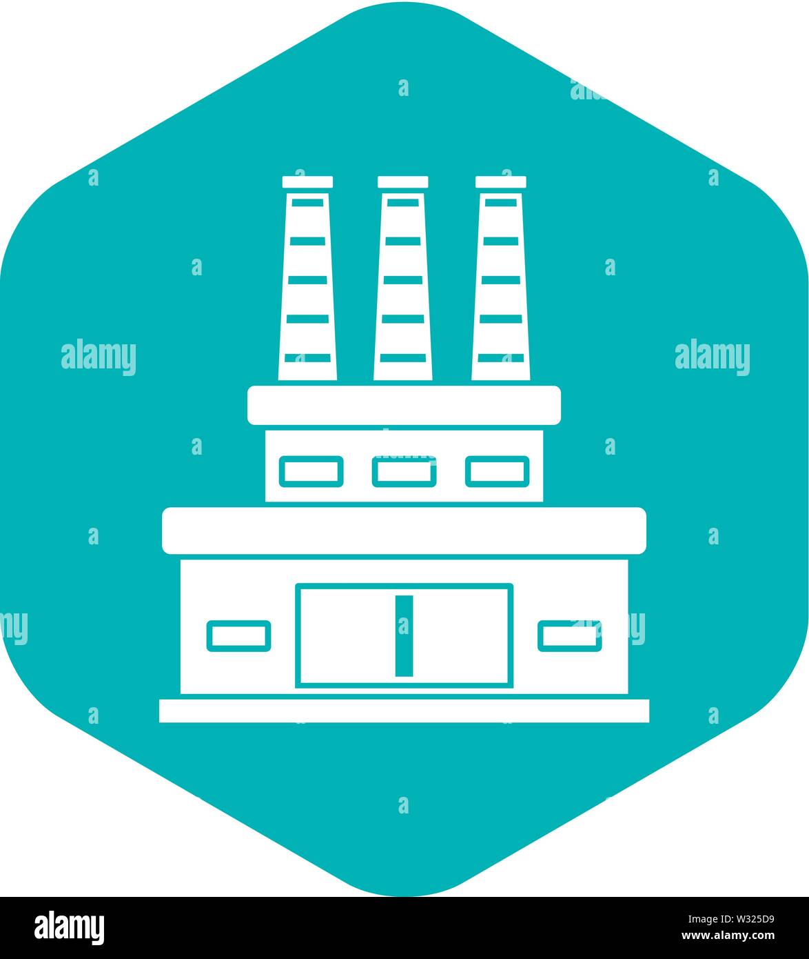 Large oil refinery icon, simple style Stock Vector Image & Art - Alamy