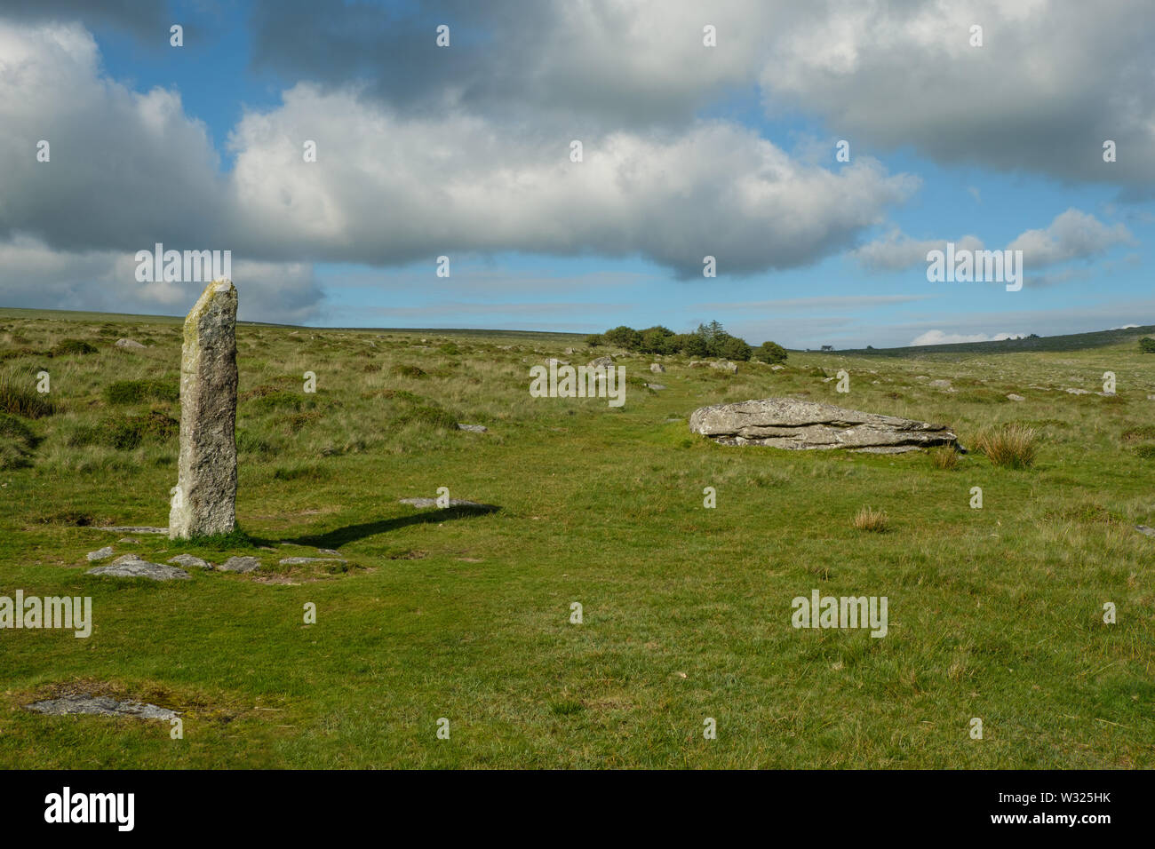 Merrivale Stones Bronze Age Megalithic monuments Merrivale Dartmoor ...