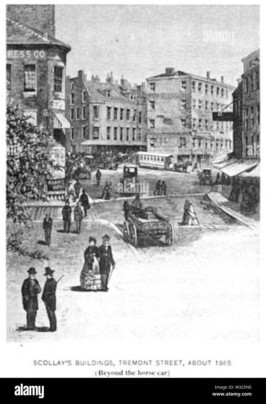 Boston building 1860s hi-res stock photography and images - Alamy