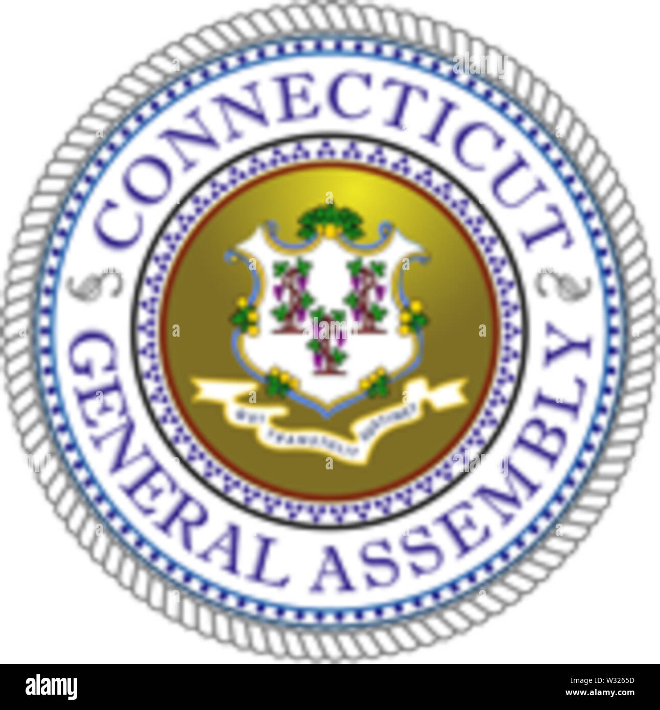 Seal of the General Assembly of Connecticut Stock Photo - Alamy
