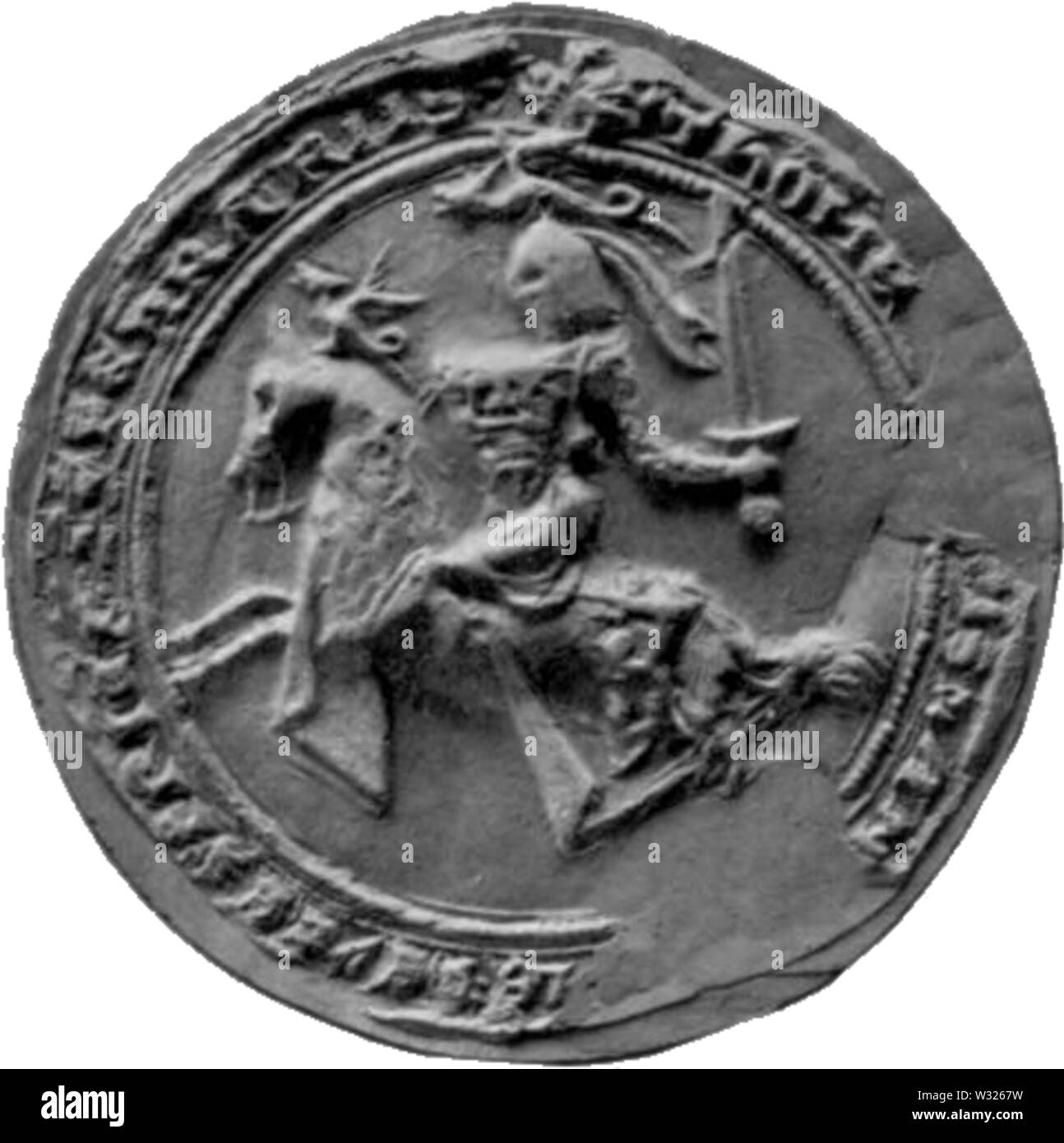 Seal of thomas1 Stock Photo - Alamy