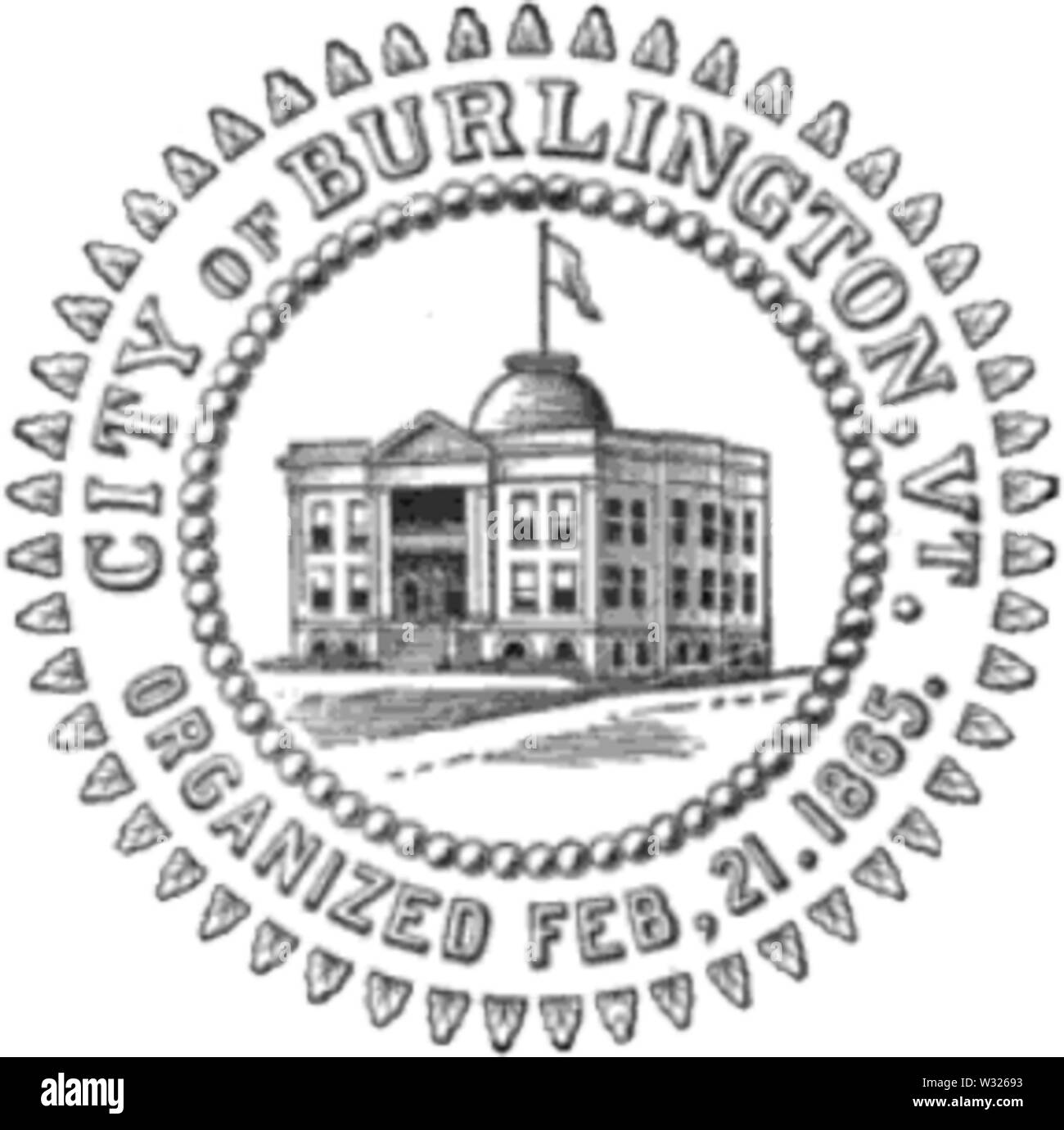 Burlington logo Black and White Stock Photos & Images - Alamy