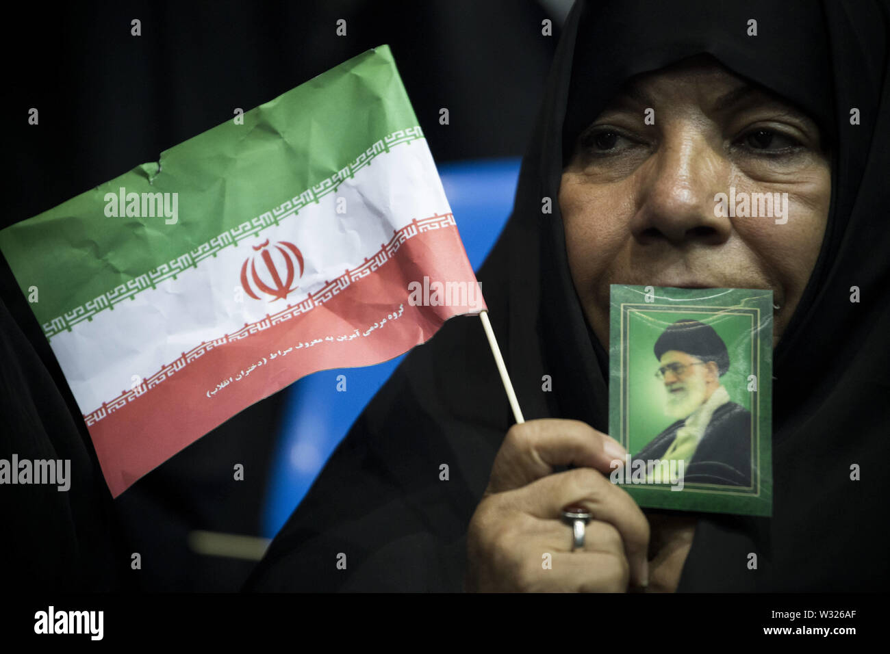 Tehran, Tehran, Iran. 11th July, 2019. Iranian women gather in ceremony ...