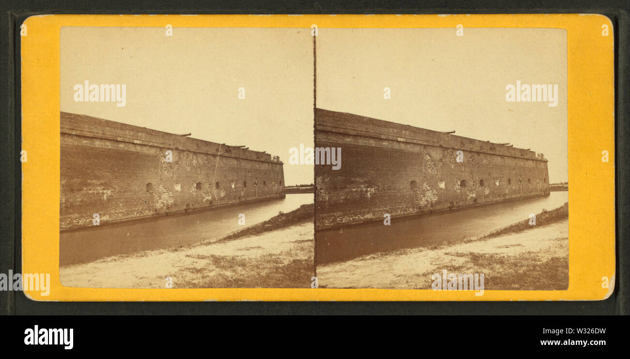 Section of Fort Pulaski, by Wilson, J N (Jerome Nelson), 1827-1897 ...
