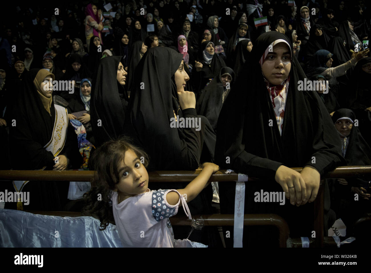Tehran, Tehran, Iran. 11th July, 2019. Iranian women gather in ceremony ...