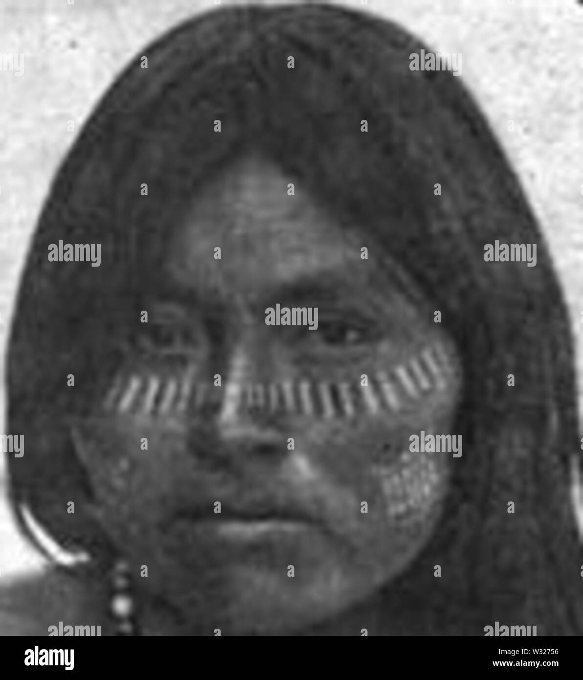 Seri woman American Indian Mongoloid Stock Photo - Alamy