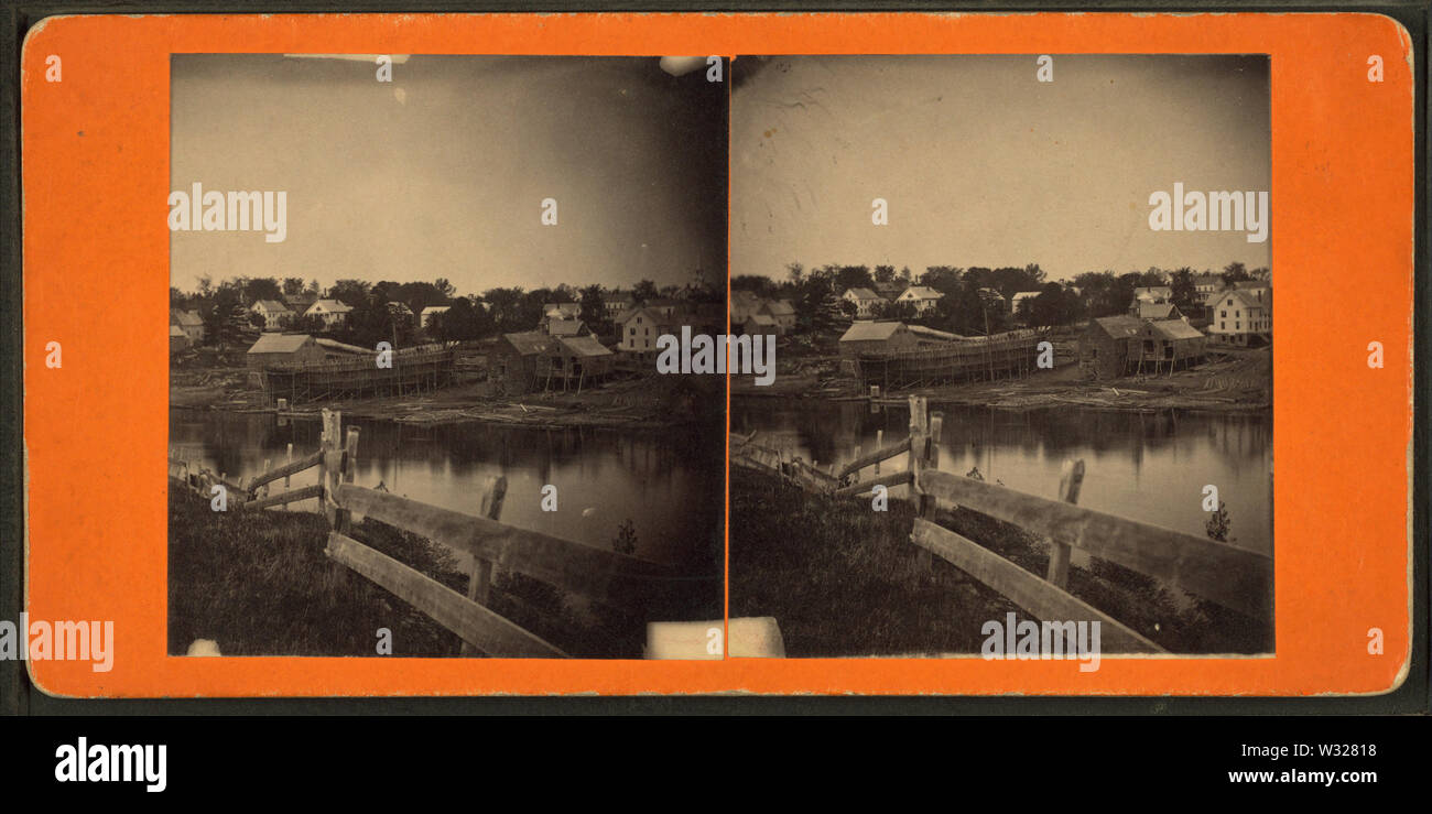 Shipyard early ship construction hi-res stock photography and images ...